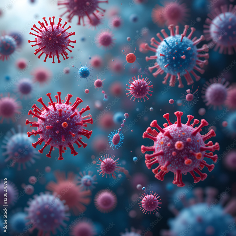 Pathogenic bacteria and viruses , Microscopic germs that cause ...