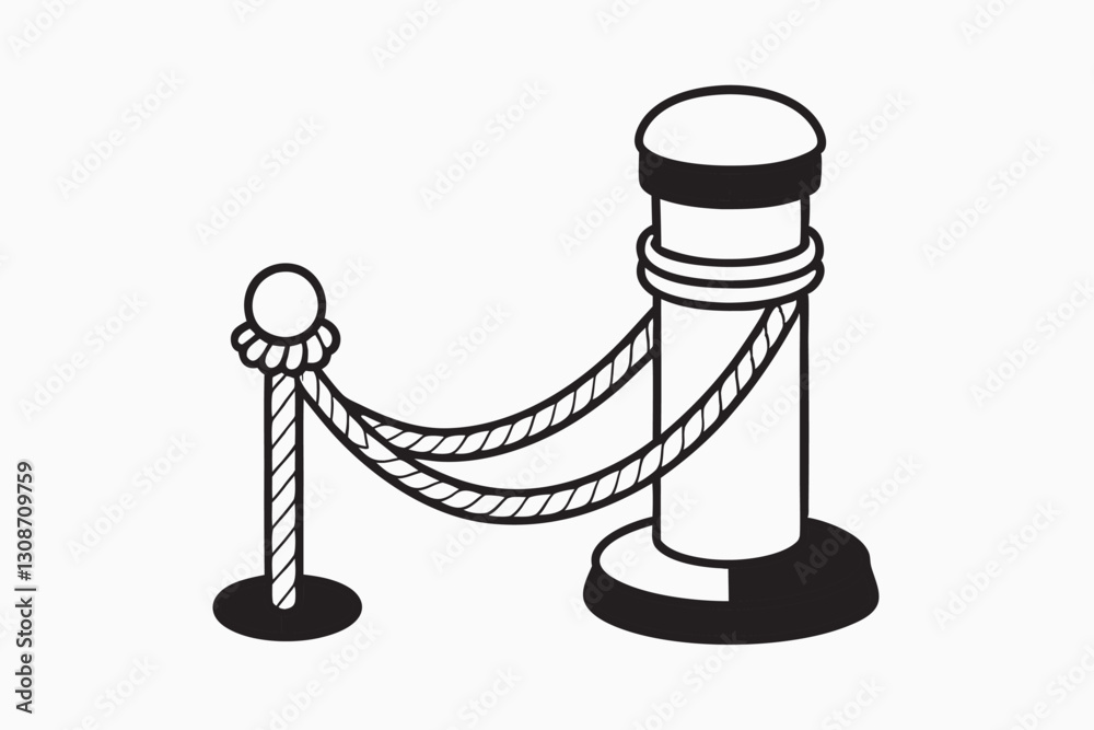 Mooring Bollards The Gateway to Understanding Marine Stability Vector ...