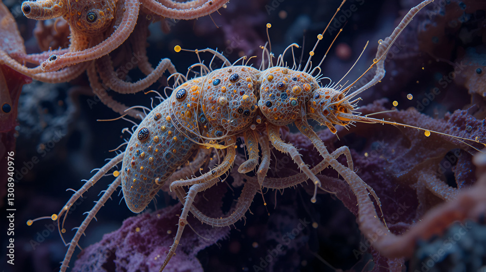 Trypanosoma cruzi microscope view; human diseases Stock Photo | Adobe Stock