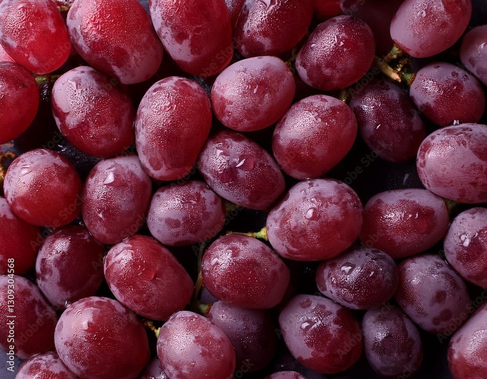 Fotografía profesional, de uvas rojas, realizando un fondo de pantalla ...