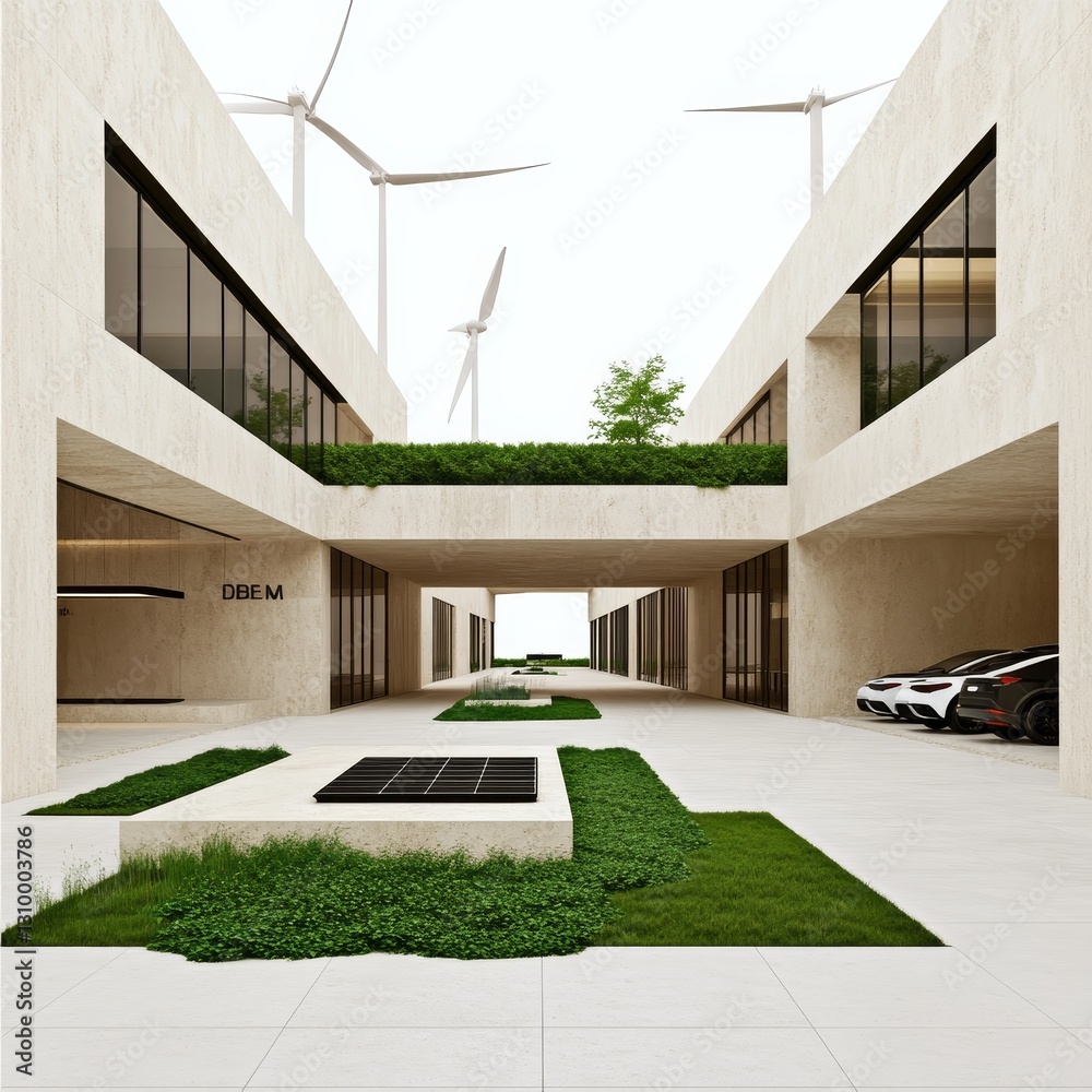 Sustainable Modern Architecture: Eco-Friendly Commercial Spaces with ...