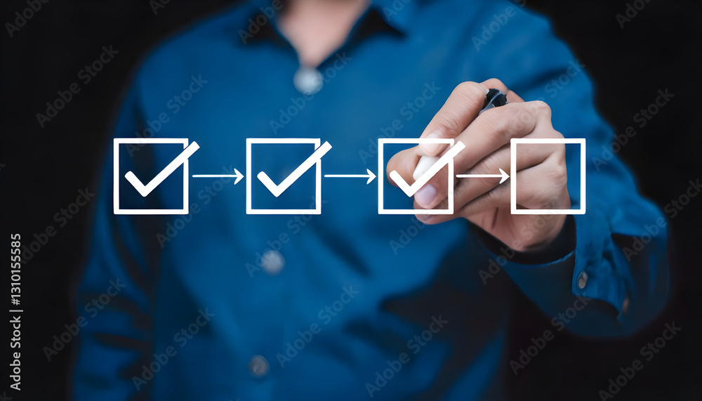 Checklist, Workflow Process for Quality Assurance. Marks checkboxes in ... Checklist, Workflow Process for Quality Assurance. Marks checkboxes in ...