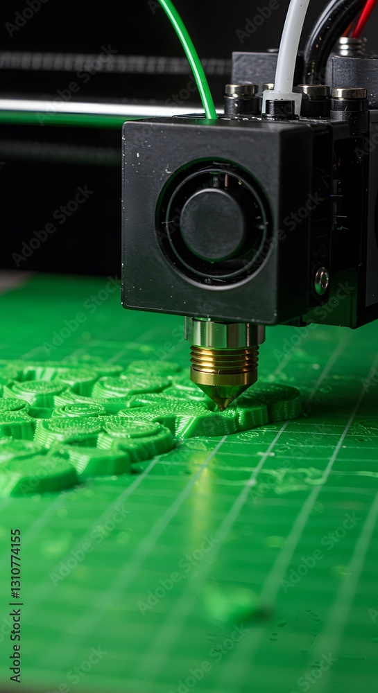 3d printing infill structure of printed object, copy-space background ...