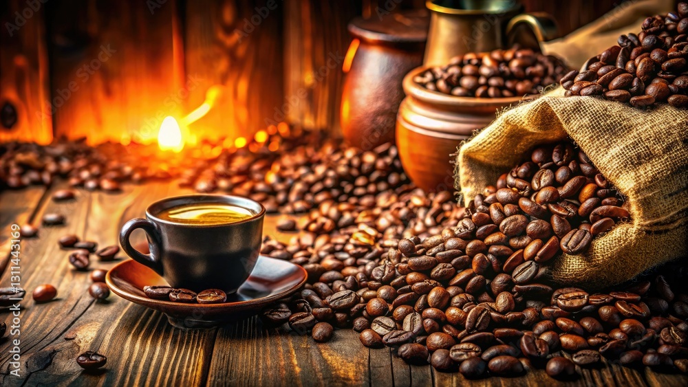 Download stunning free coffee background images. High-resolution ...