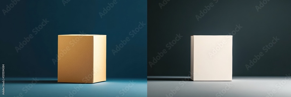 Visual rebranding showcasing old packaging with dull colors compared to ...