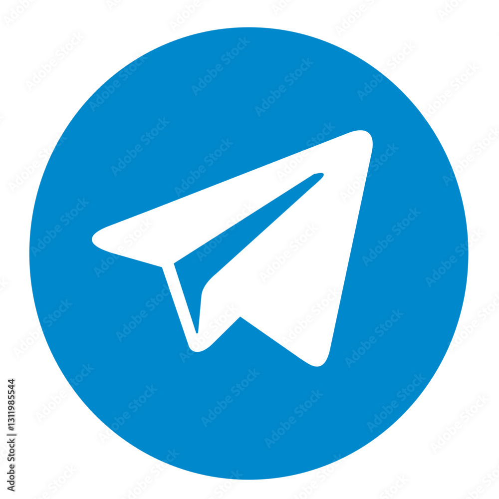 Kerala, India -March 05 2025:Telegram social media app PNG SVG JPEG ...