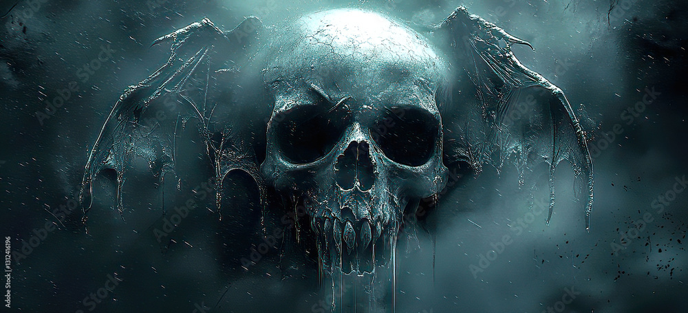 Features a hooded Grim Reaper with a skull skeleton and undead dark ...