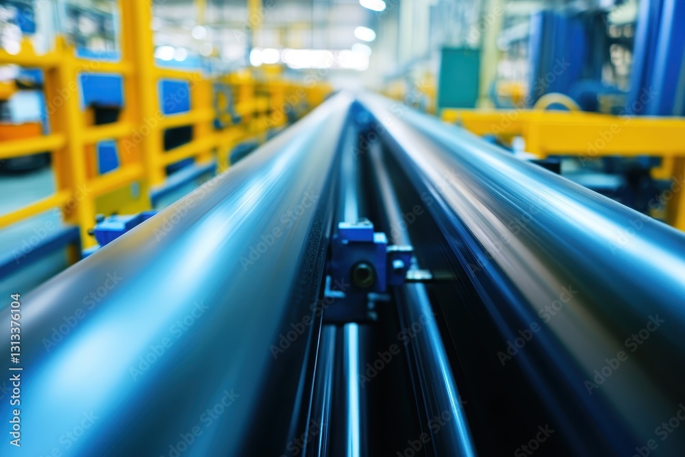 Production of polyurethane foam pipes HDPE pipes and high speed ...