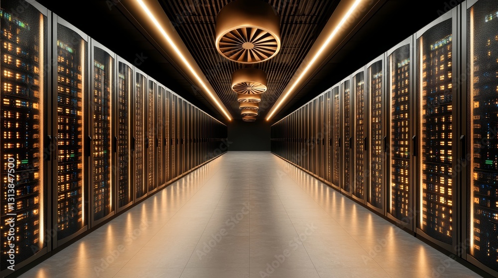 Cooling electronic data center fan flow and spray systems enhance ...