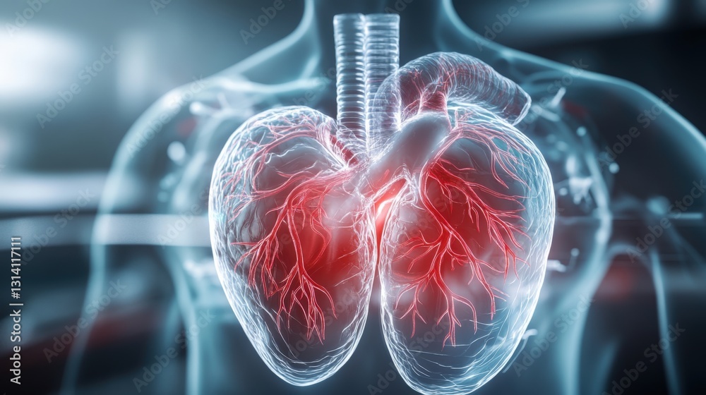 Exploring the intricacies of the human heart and lungs medical science ...
