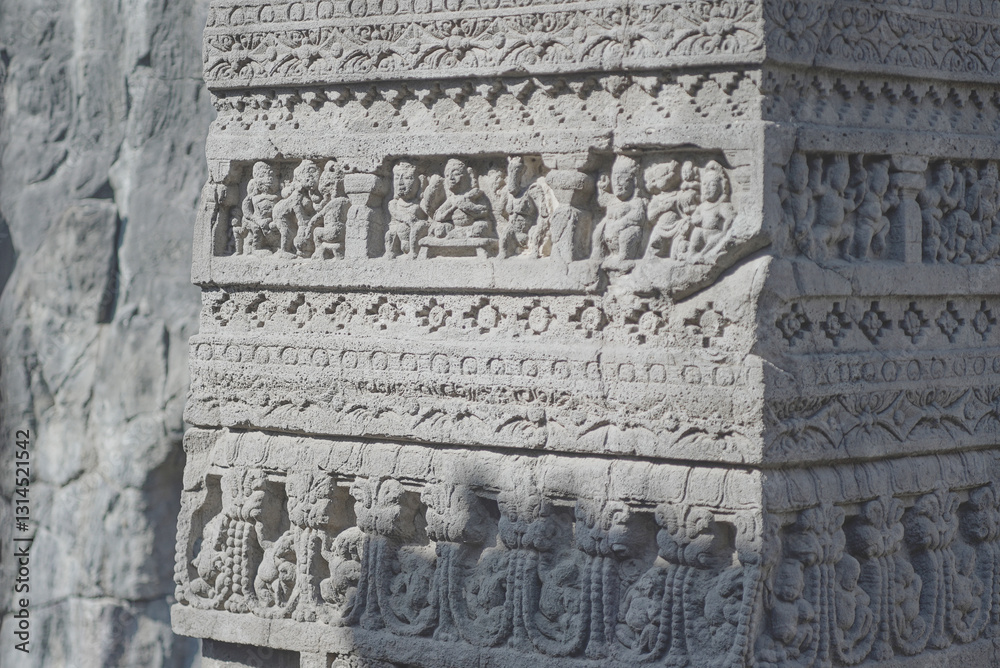 Ellora Caves in Maharashtra India, which is a UNESCO World Heritage ...