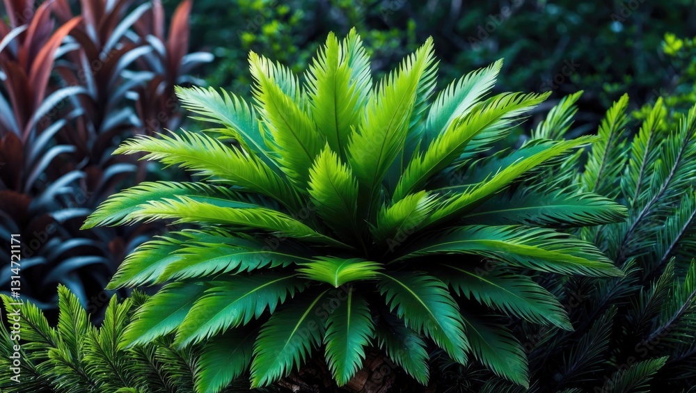 Araucaria heterophylla is a conifer species. As suggested by its common ...