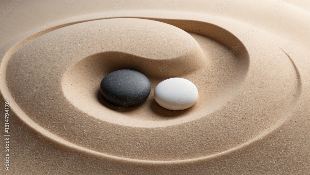 Symbol of dualism in ancient philosophy represented by Yin and Yang ...