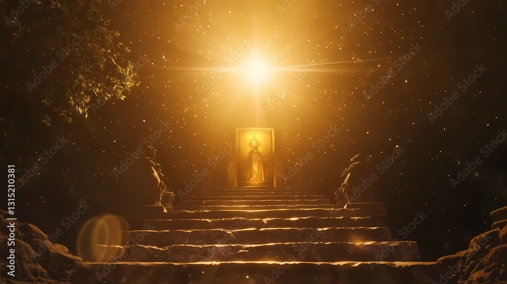 Radiant glow light burst effect. realistic golden digital lens flare ...