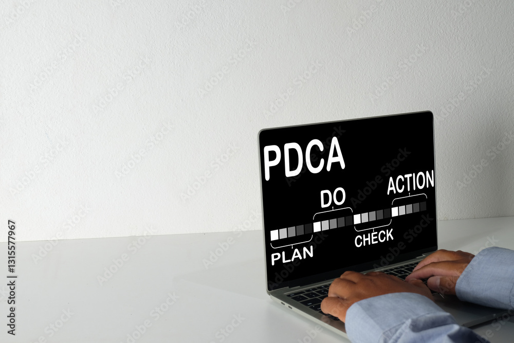 Business process optimization with PDCA cycle (Plan, Do, Check, Act) on ...