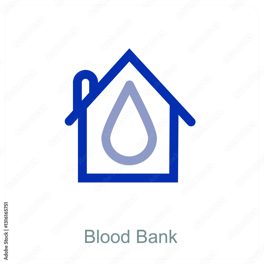 Blood Bank Stock Vector | Adobe Stock