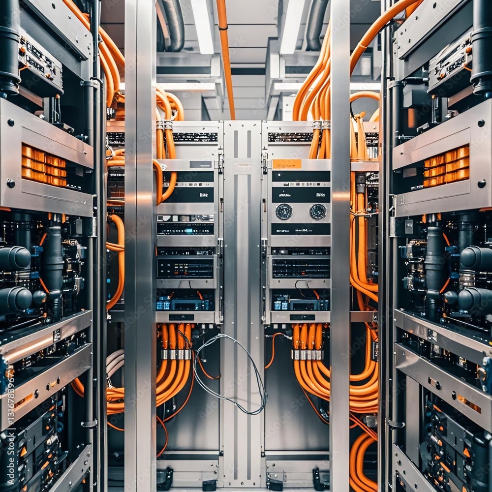 Data center, storage, cooling system, AI, control tower, high-end ...