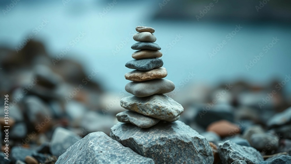 Rock cairn holds symbolic meaning as it represents guidance and ...