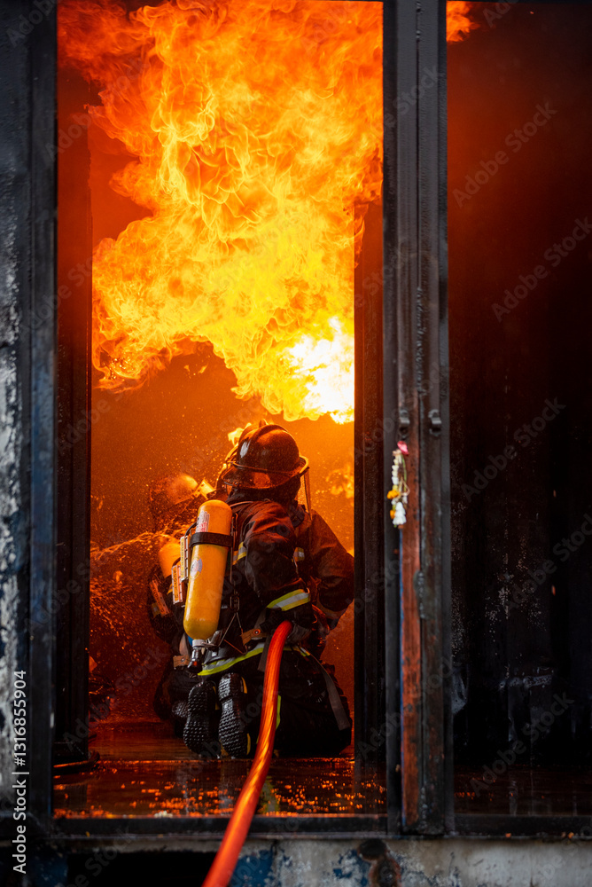 Vertical Horizon Firefighter Rescue training in fire fighting ...