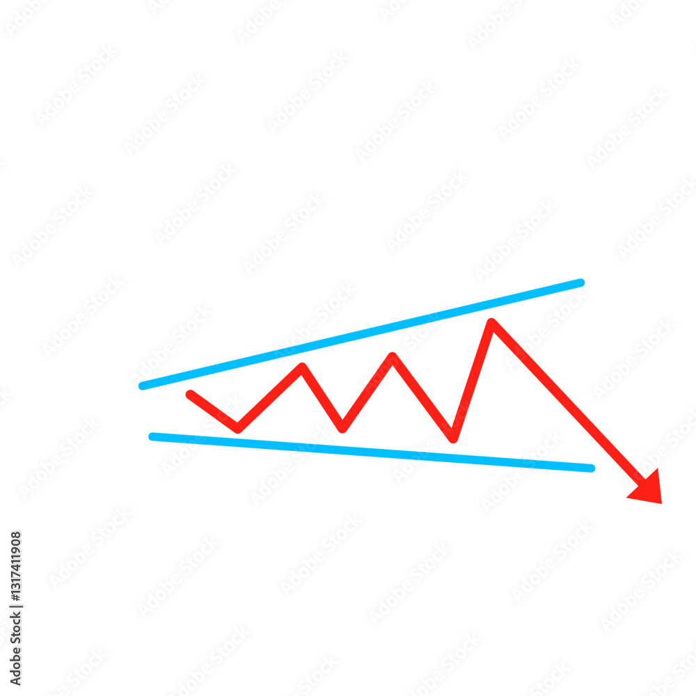 Chart pattern cheat sheet Stock Vector | Adobe Stock
