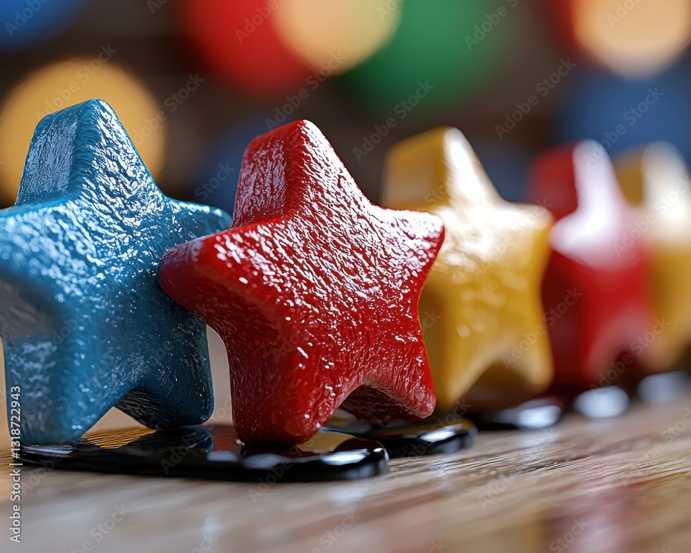 Unlock unparalleled E-commerce success illustrated by five-star rating ...