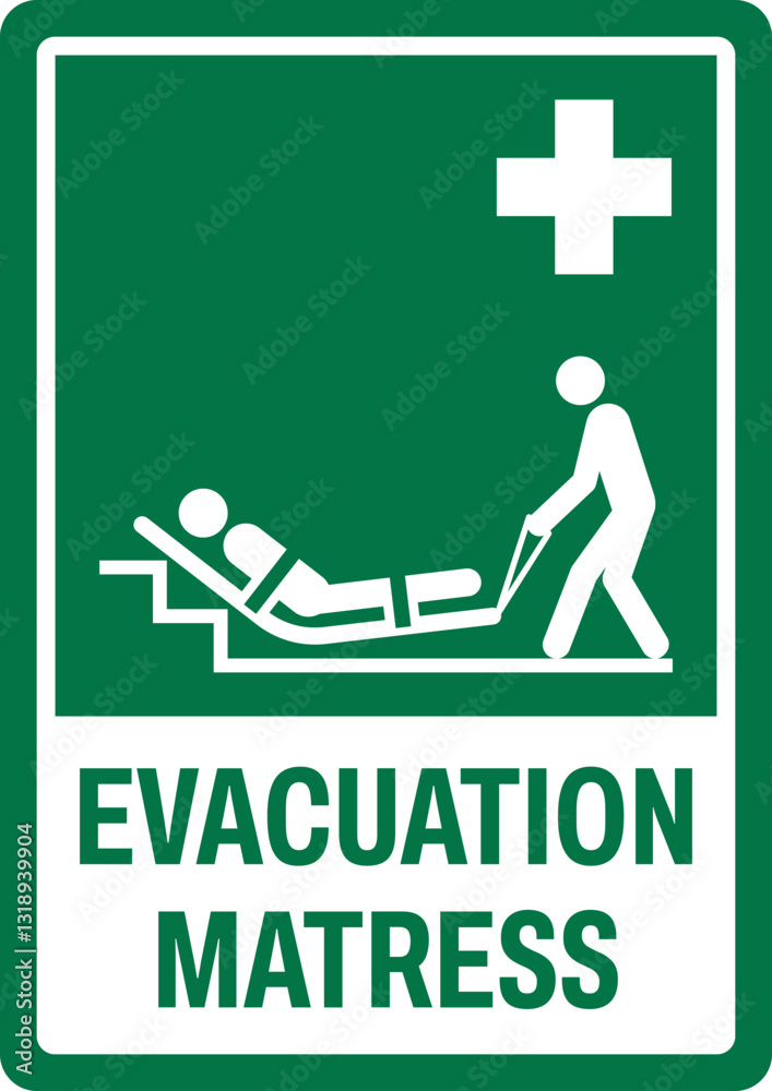 emergency and first aid safety signs v2 uppercase text_evacuation ...
