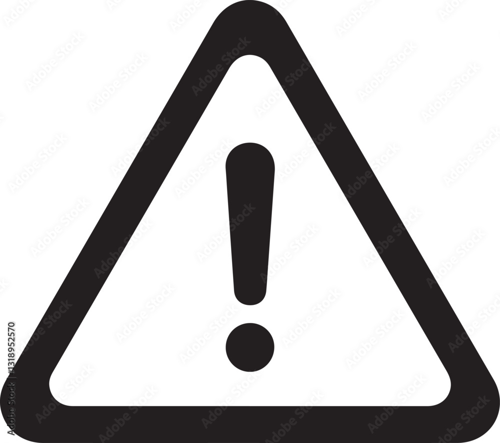 Risk Management Icon Black Vector Symbol for Risk Assessment Safety ...