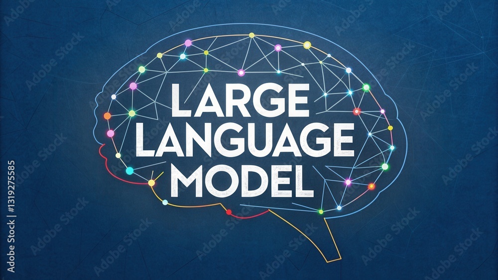 Ilustración de Stock LLM Large Language Models. Visual representation ...