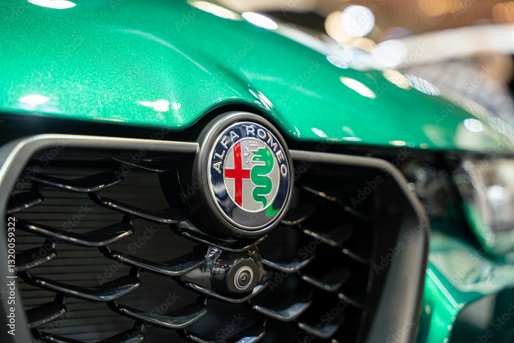 Alfa Romeo Tonale automobile at the 2025 Canadian International ...