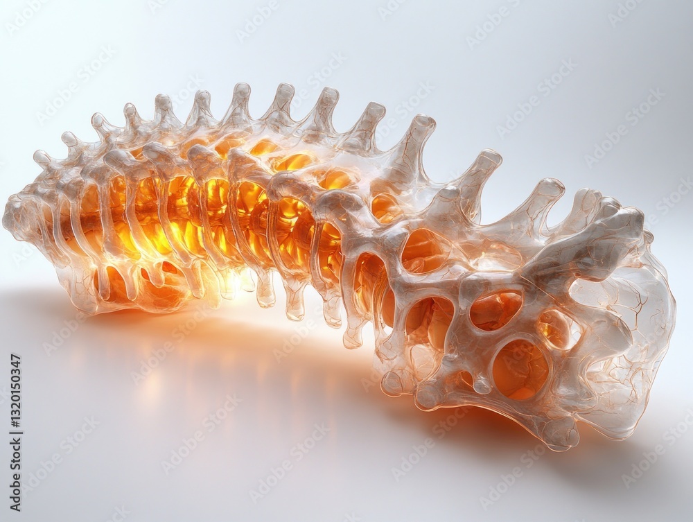 3D Anatomical Model of Lumbar Herniated Disc and Spinal Stenosis with ...
