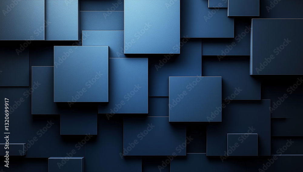 3D abstract background blue and white tones waves, 4k wallpaper, modern ...