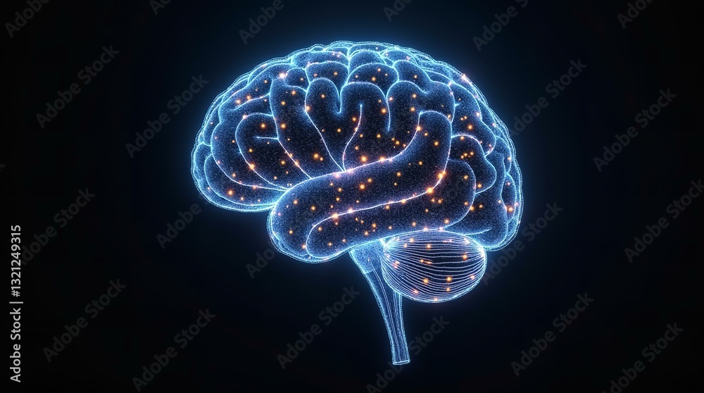 Artificial Intelligence Brain – Neural Network, Machine Learning, Digital Technology, Brain ...