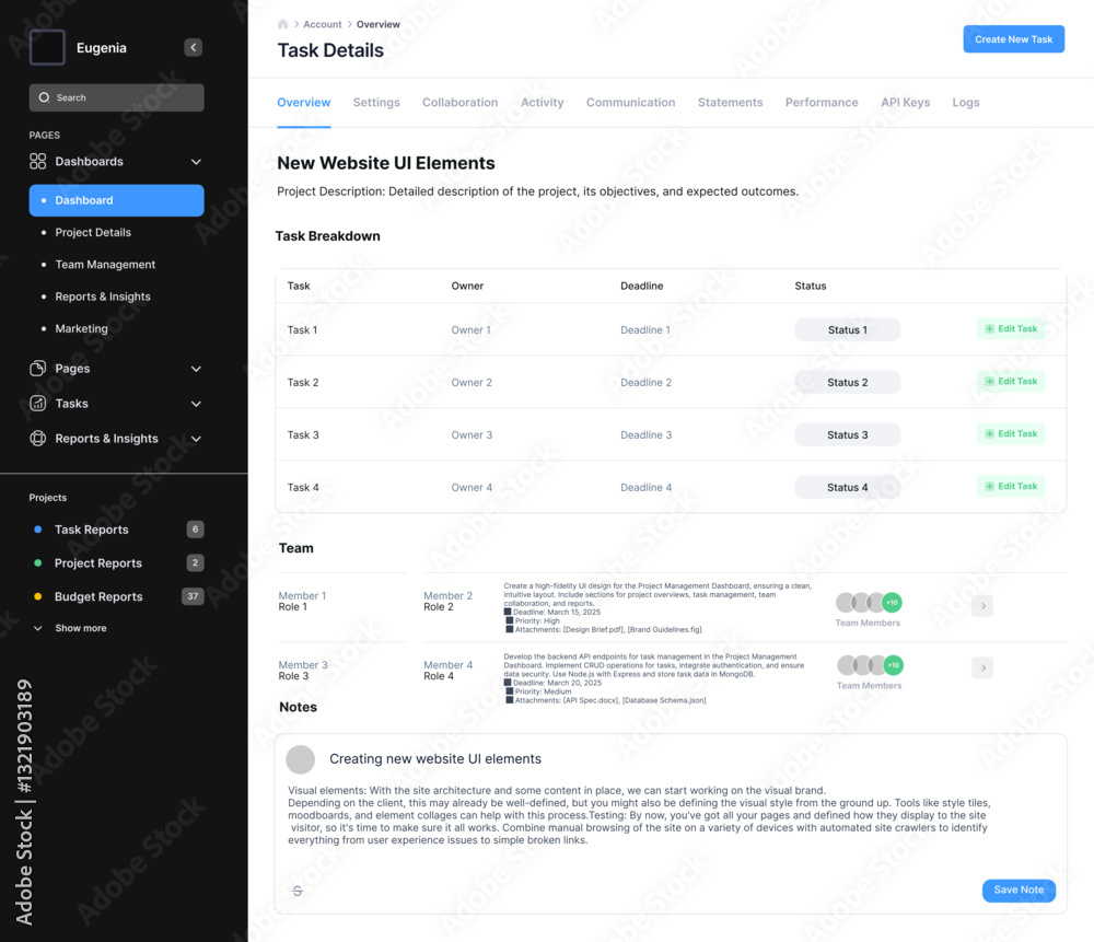 Project Management, Task Insight & Reports, Team Workflow Metrics ...