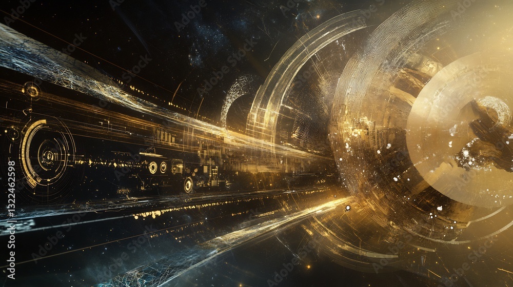 Conceptual visualization of Einsteins theories dynamic layers and ...