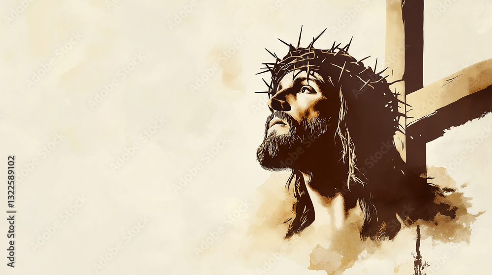 Jesus Christ cross people crucifix nail wood golgotha calvary. Roman ...