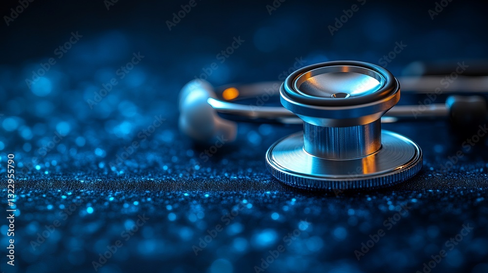 Asian Medical Doctor Conducting a Detailed Diagnosis with a Stethoscope ...