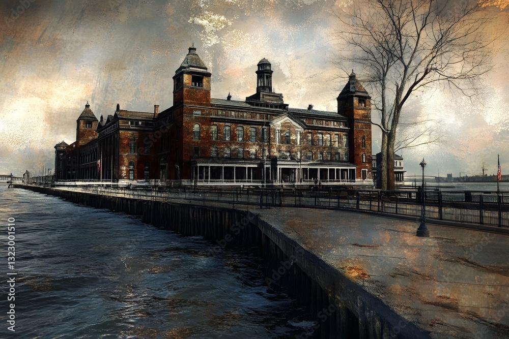 Retro-Futuristic Street Art Installation Depicting Photo Editing on ...