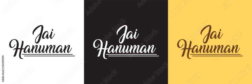Jai Hanuman, calligraphy design banner, Indian god, lord hanuman ji ...