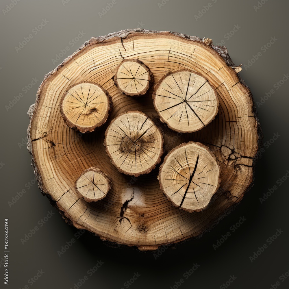 Ultra-Realistic 8K Timber Wood Texture with Grain Details Stock Photo ...