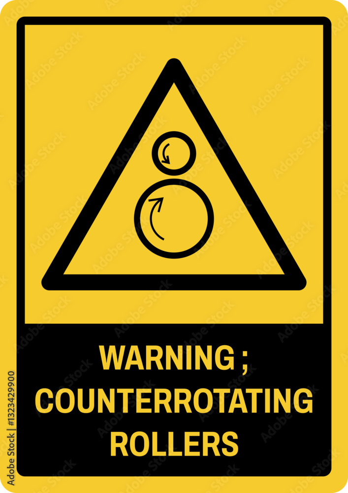 warning safety signs v2 uppercase text_warning ; counterrotating ...