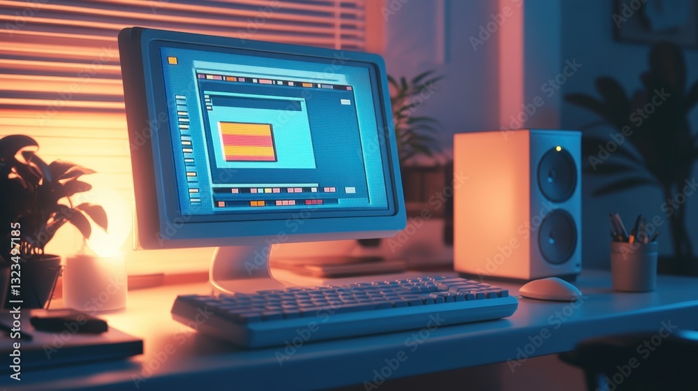 Retro old computer user interface,Pink Y2K computer window page and ...