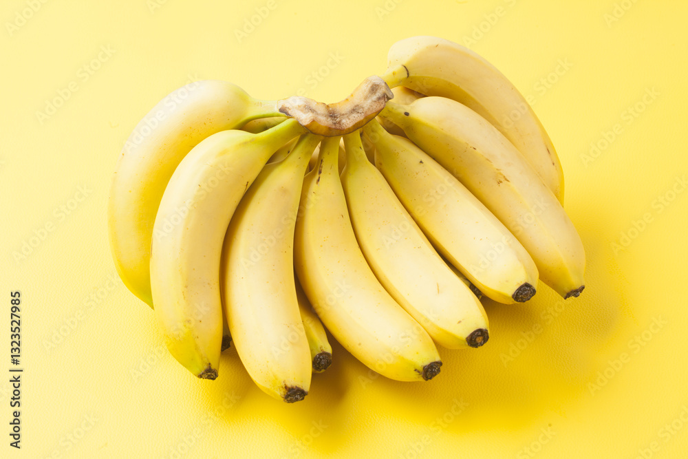 Banana is an evergreen perennial plant of the banana family. It grows ...