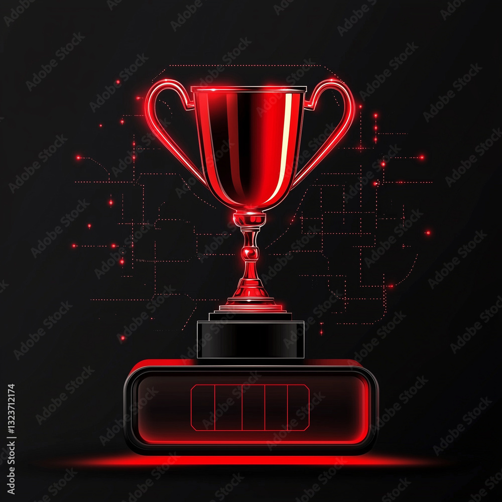 Black and Red competition bracket vector. sport game tournament ...