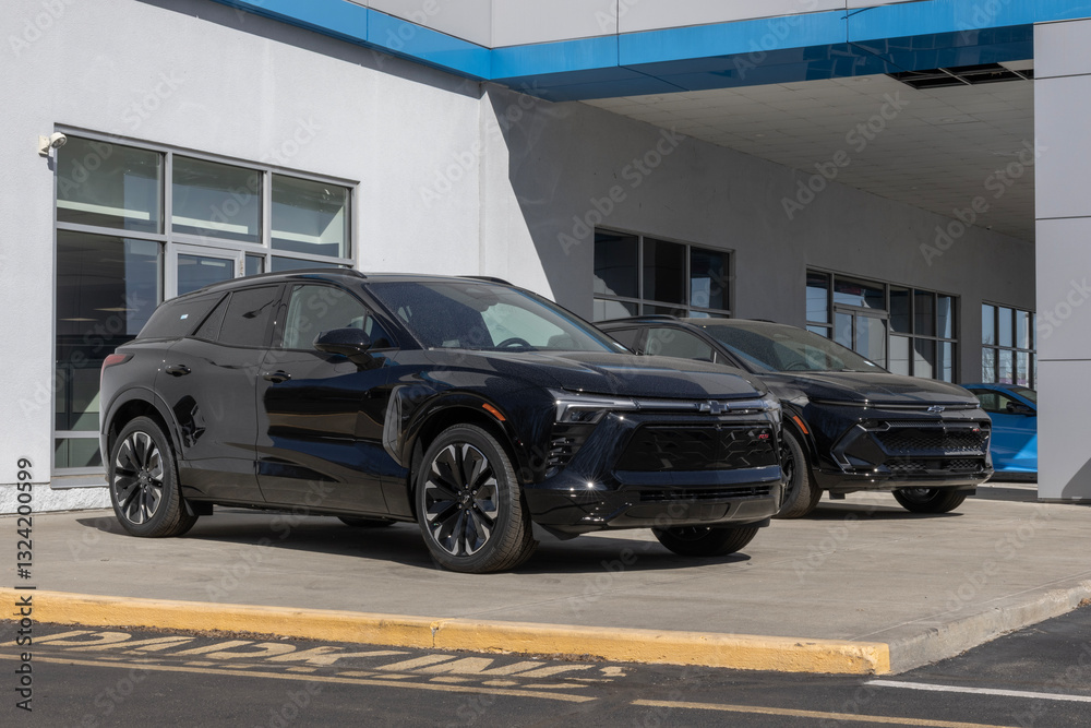 Chevrolet Blazer and Equinox EV RS SUV models. Chevy offers the Blazer and Equinox as part of ...