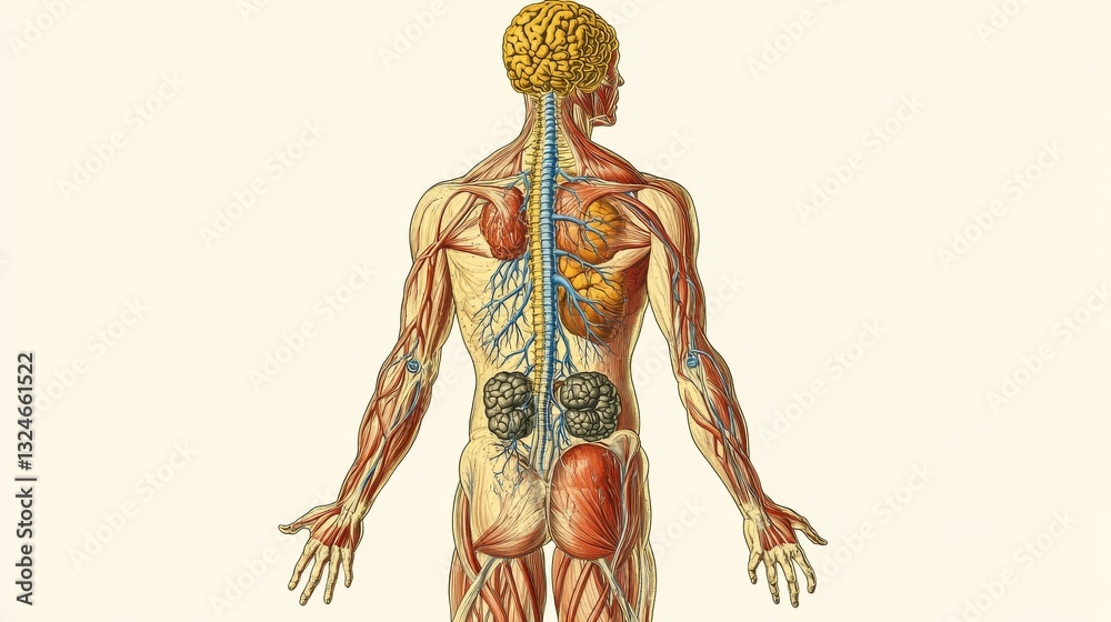 Diagram showing how the sympathetic and parasympathetic nervous systems ...