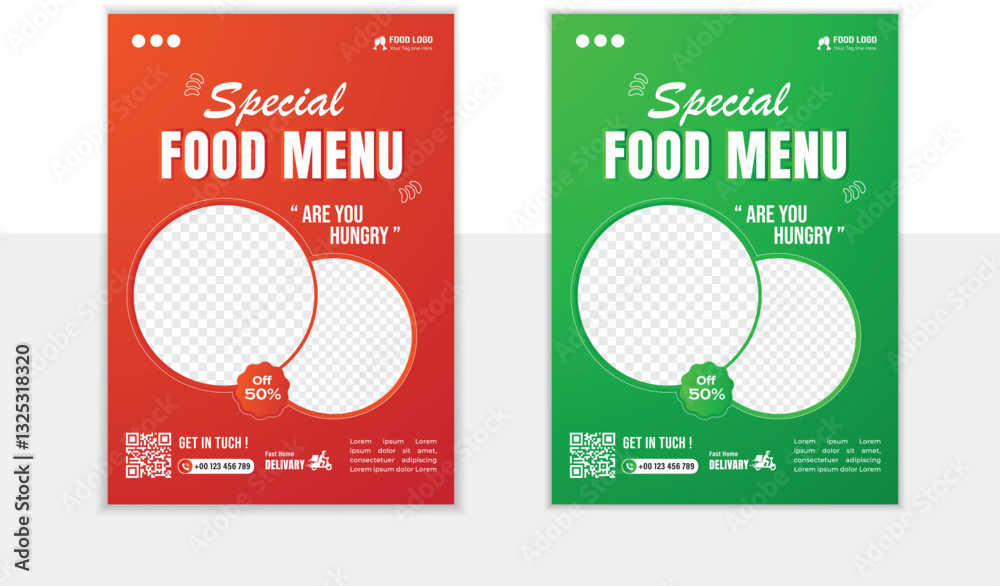 Special Food Menu Flyer design For Resturent menu, Food flyer design ...