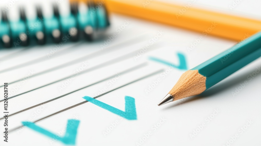 Checkmark in a List Format A whiteboard with a complex project plan ...