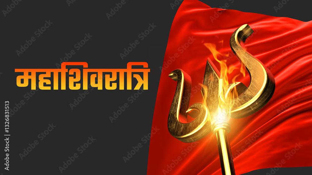 Maha Shivrati Concept, Template, Banner, Logo Design, Icon, Poster ...