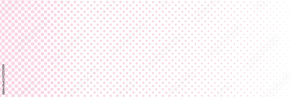 Abstract halftone pattern with a gradient dot effect, transitioning ...