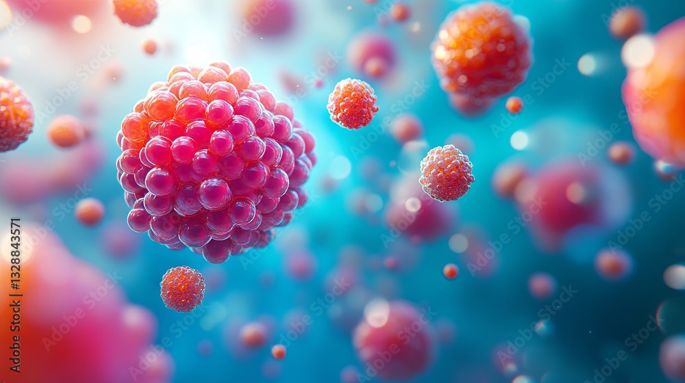 Стокова ілюстрація Probiotics for the body and their role in the immune ...